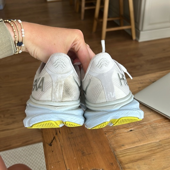 Hoka | Shoes | Hokas Clifton 9 Gray Blue | Poshmark